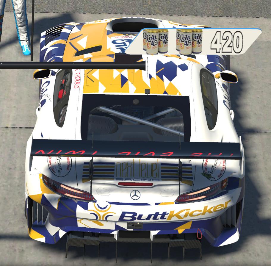 Colt 45 Joe Fierro Mercedes AMG GT3 2020 by Todd Schwarz - Trading Paints