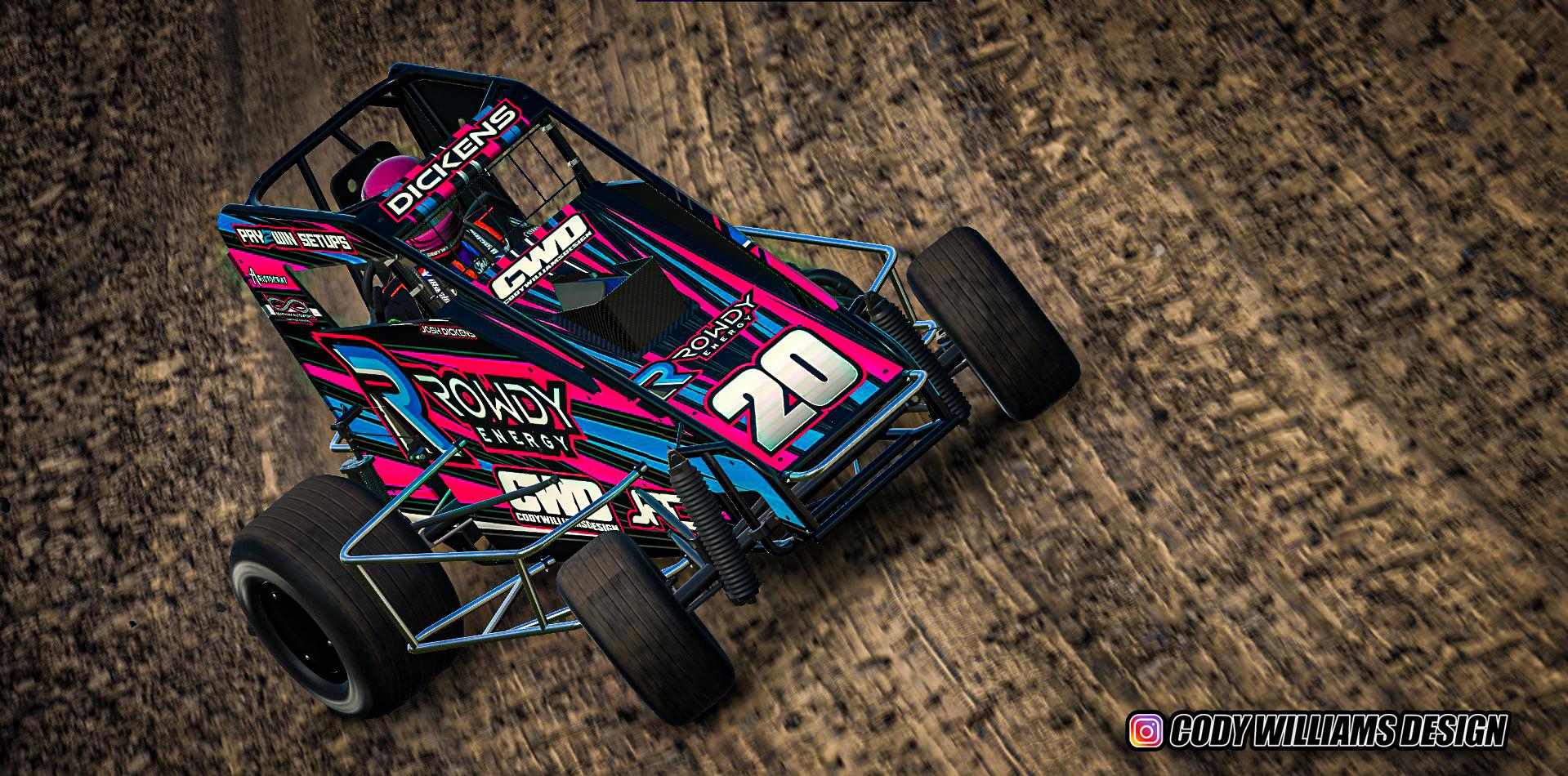 Josh Dickens Dirt Midget! by Cody G Williams - Trading Paints