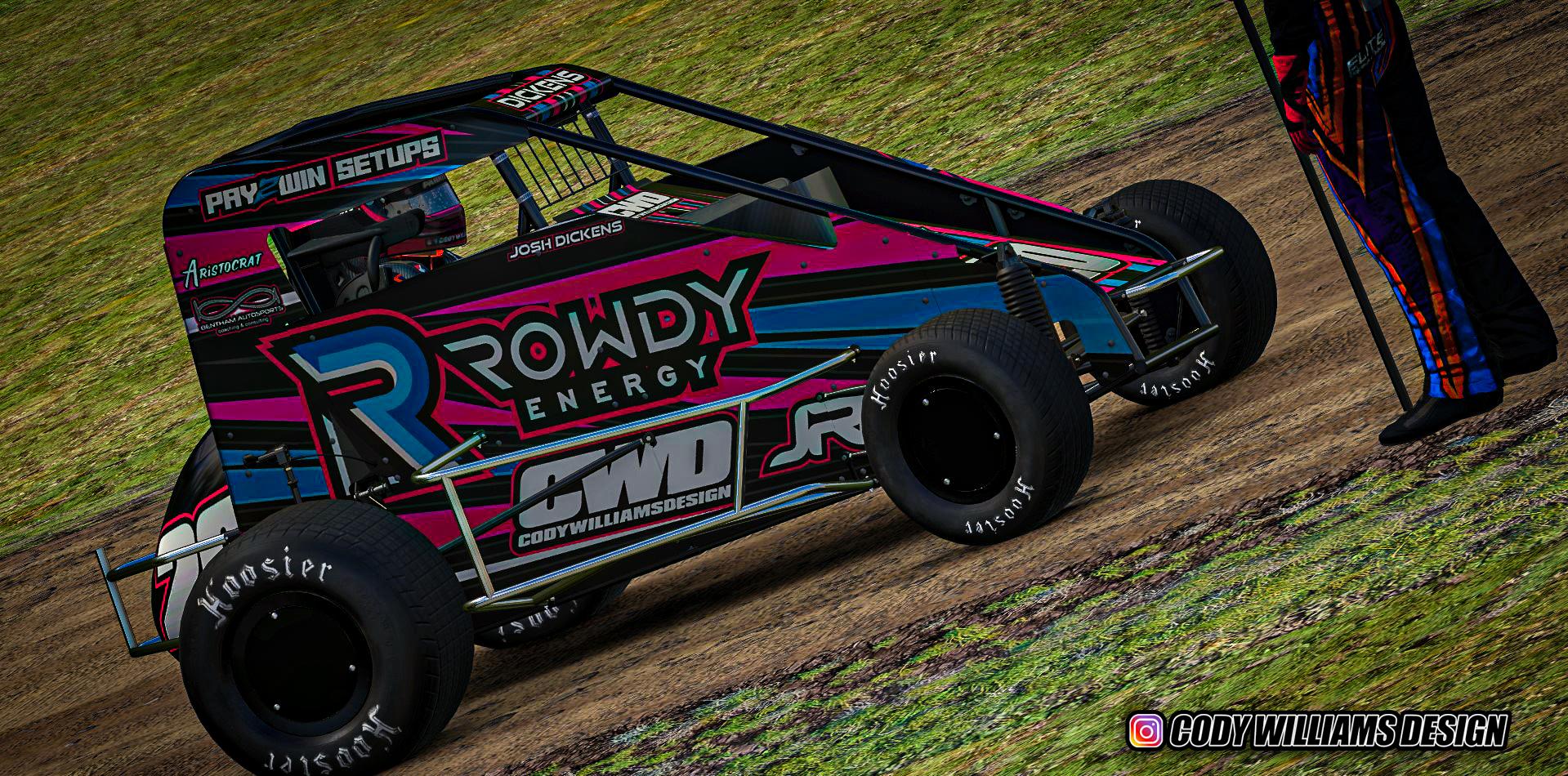 Josh Dickens Dirt Midget! by Cody G Williams - Trading Paints