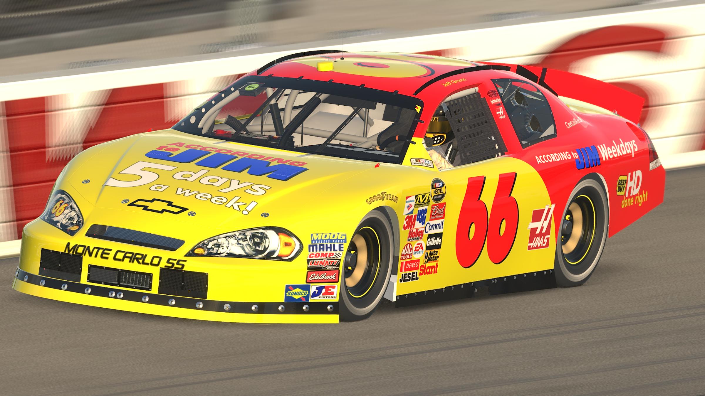 Jeff Green 2006 According to Jim Chevy Monte Carlo SS NO NUMBER by ...