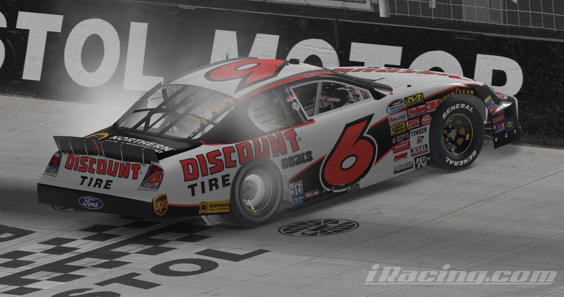 David Ragan #6 Discount Tire NNS Ford by Brandon Tregembo - Trading Paints