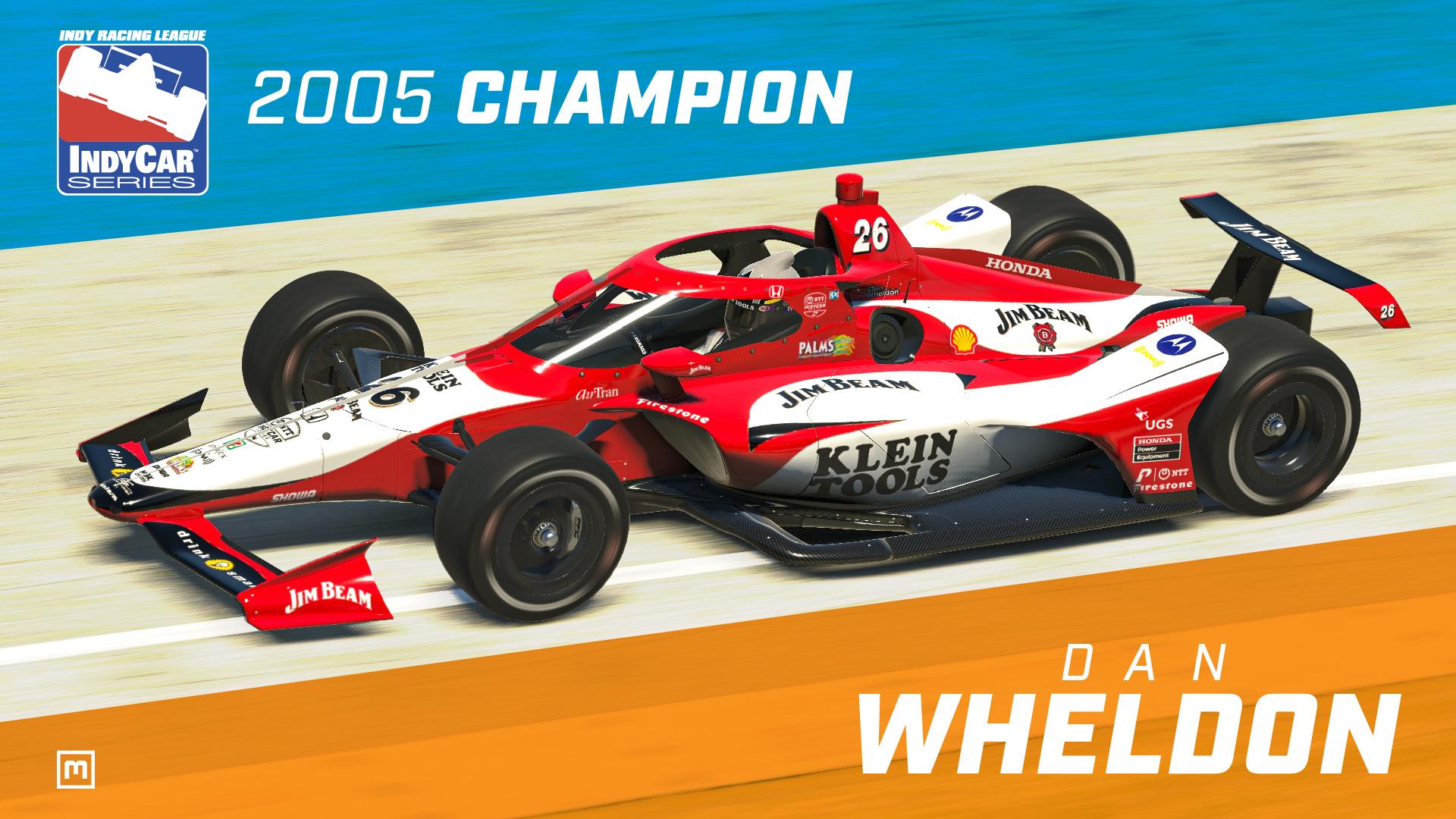 Dan Wheldon 2005 Klein Tools / Jim Beam Indycar by Michael Mueller6 ...