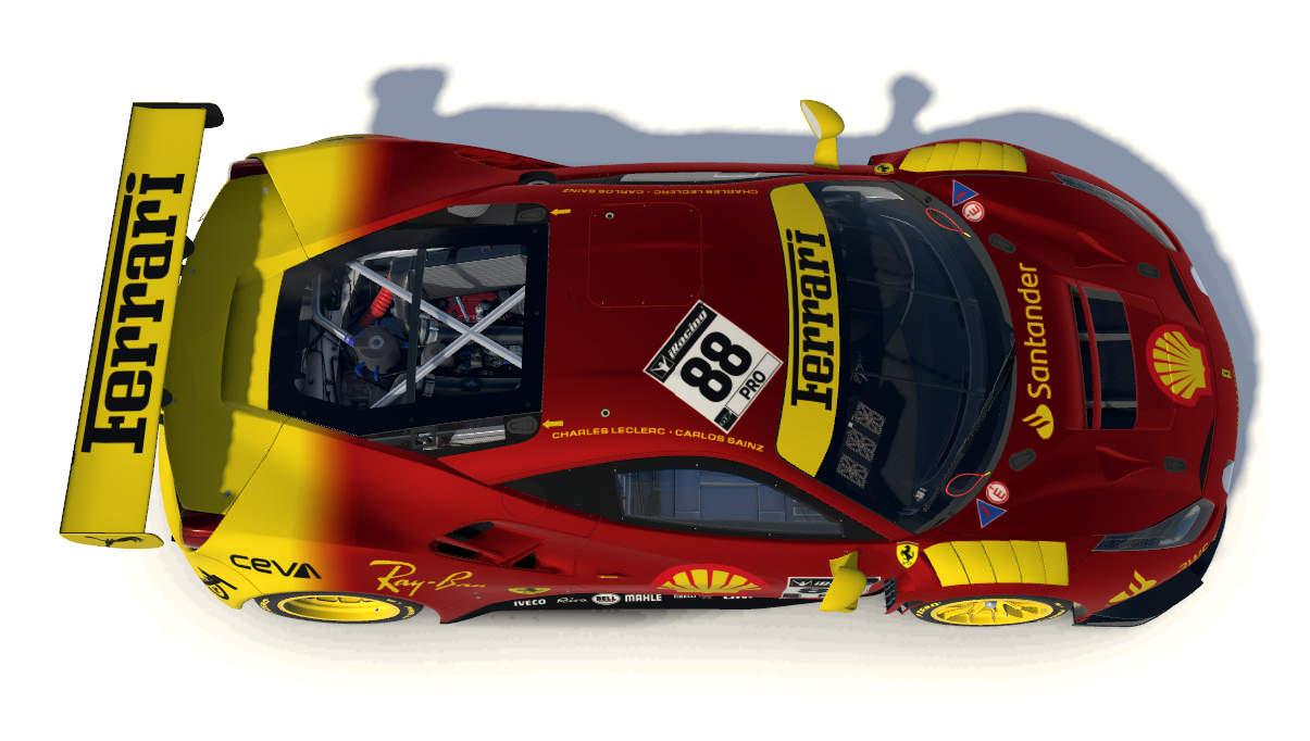 Ferrari 488 GT3 Evo Monza 100th Year Tribute Livery by Paul V ...