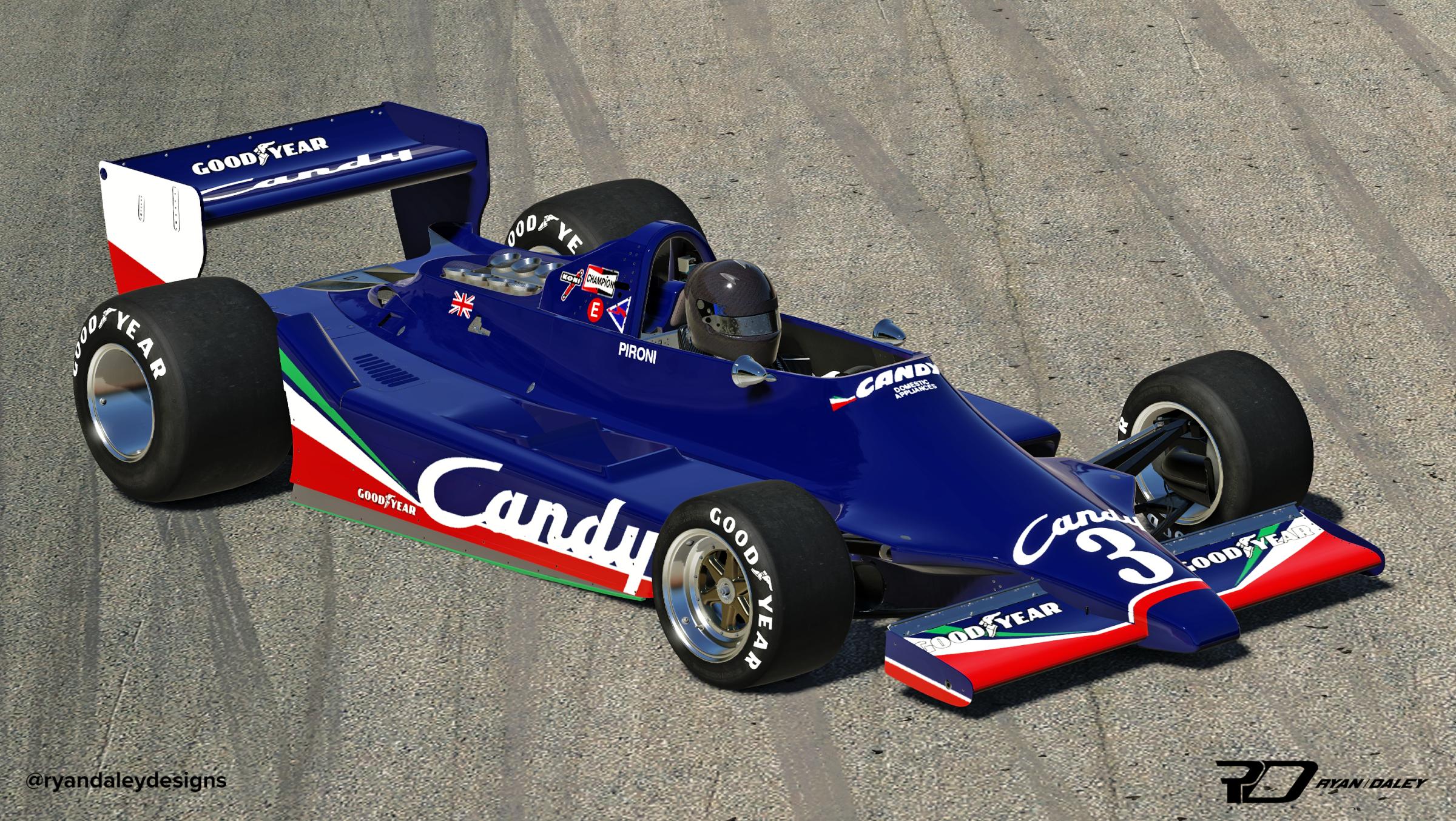 1979 Candy Tyrrell 009 - Lotus 79 by Ryan Daley - Trading Paints