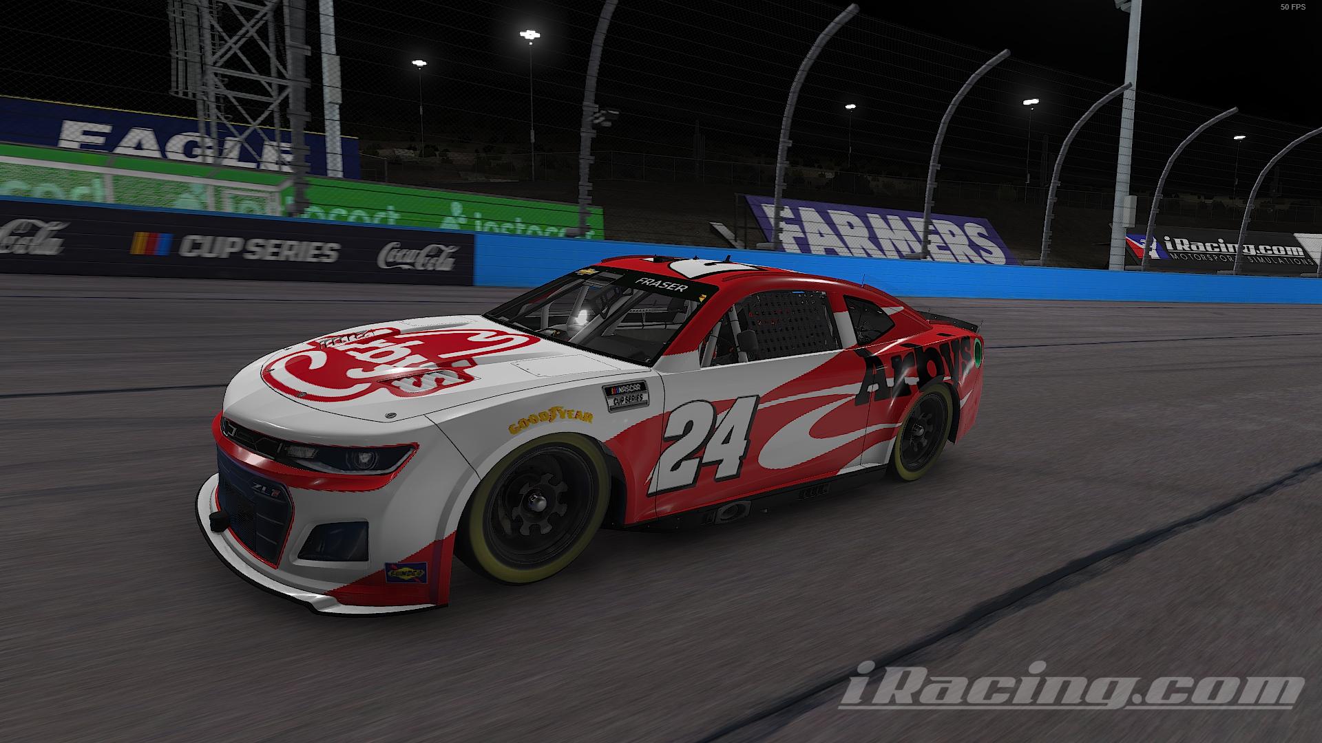 #24 Arbys Next Gen Chevrolet Camaro ZL1 by Lily Fraser - Trading Paints