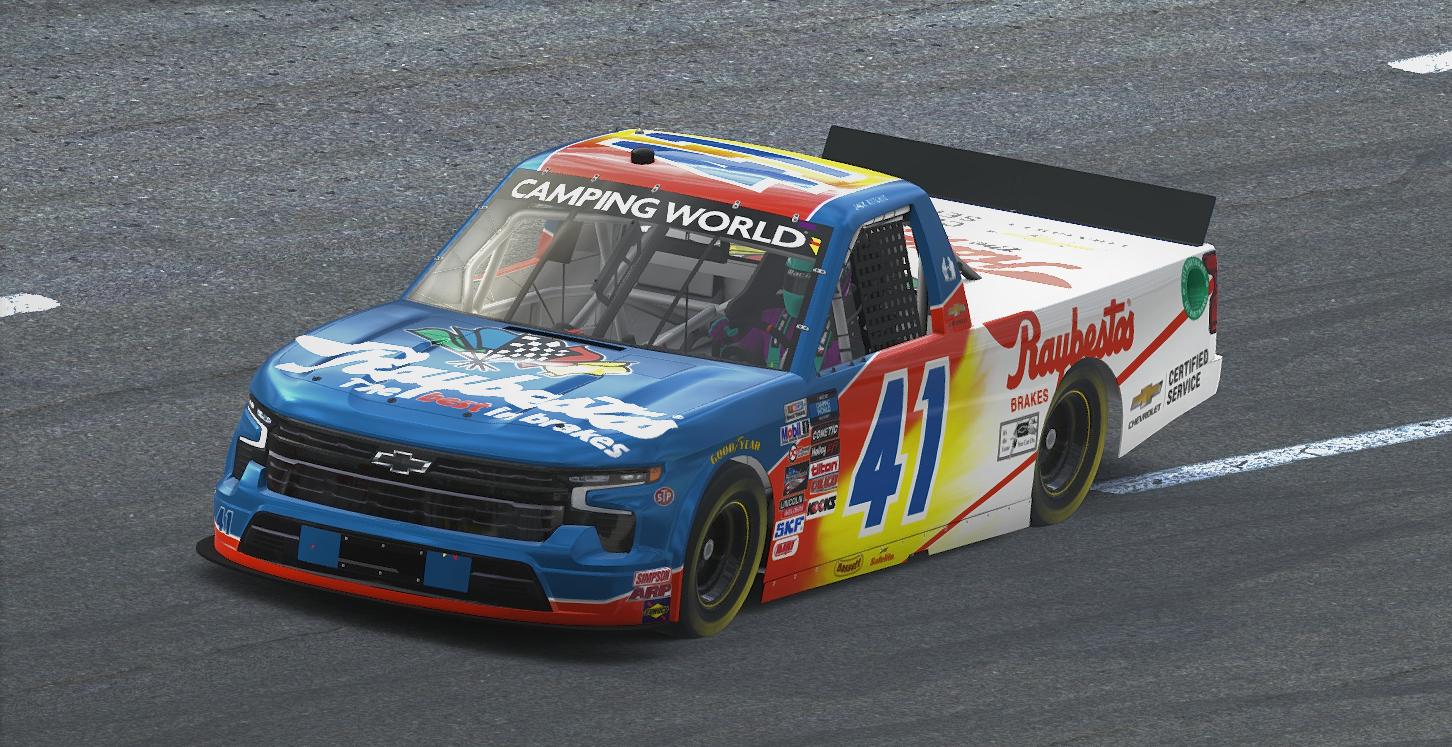 Raybestos Brakes - Butch Miller #98 Throwback by Brett A Gardner ...