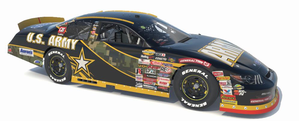 ARMY ARCA Ford Mustang by Mike W. - Trading Paints