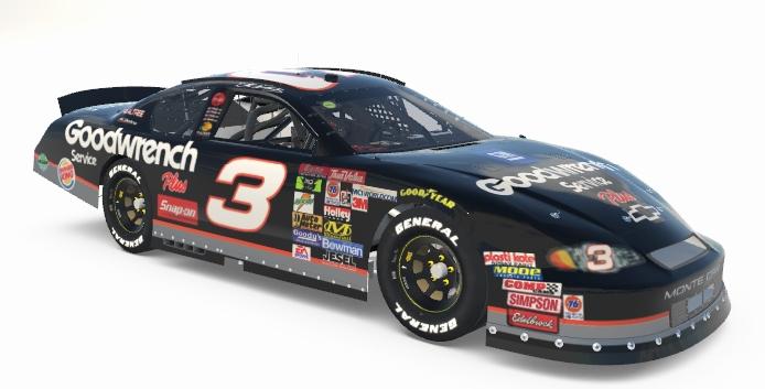 Dale Earnhardt 2000 by Michael Coulter J. - Trading Paints