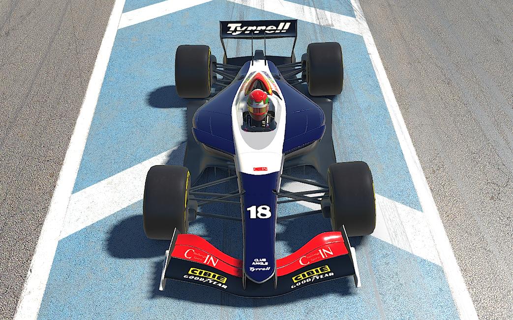 Tyrrell 021 Paint by Tetsuya Nakano - Trading Paints