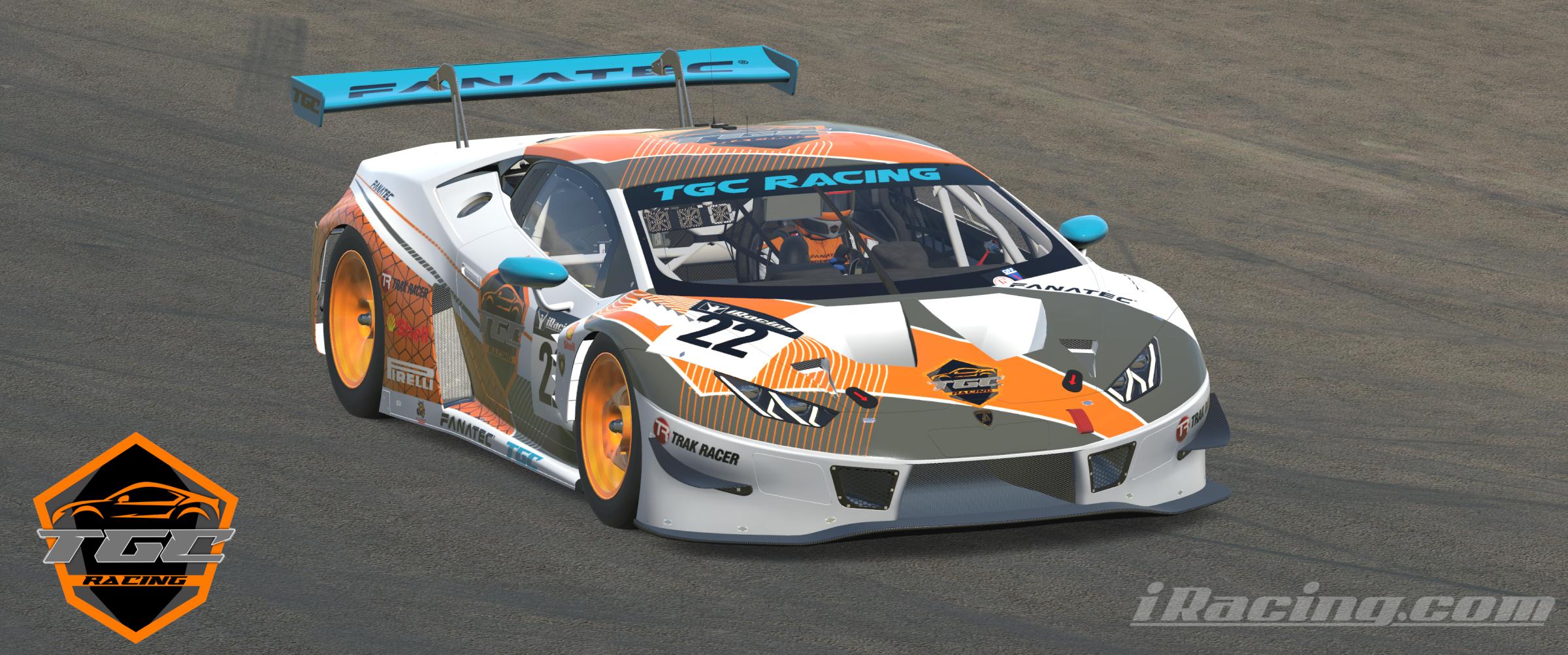 TGC Racing Blue by Stu Taylor - Trading Paints