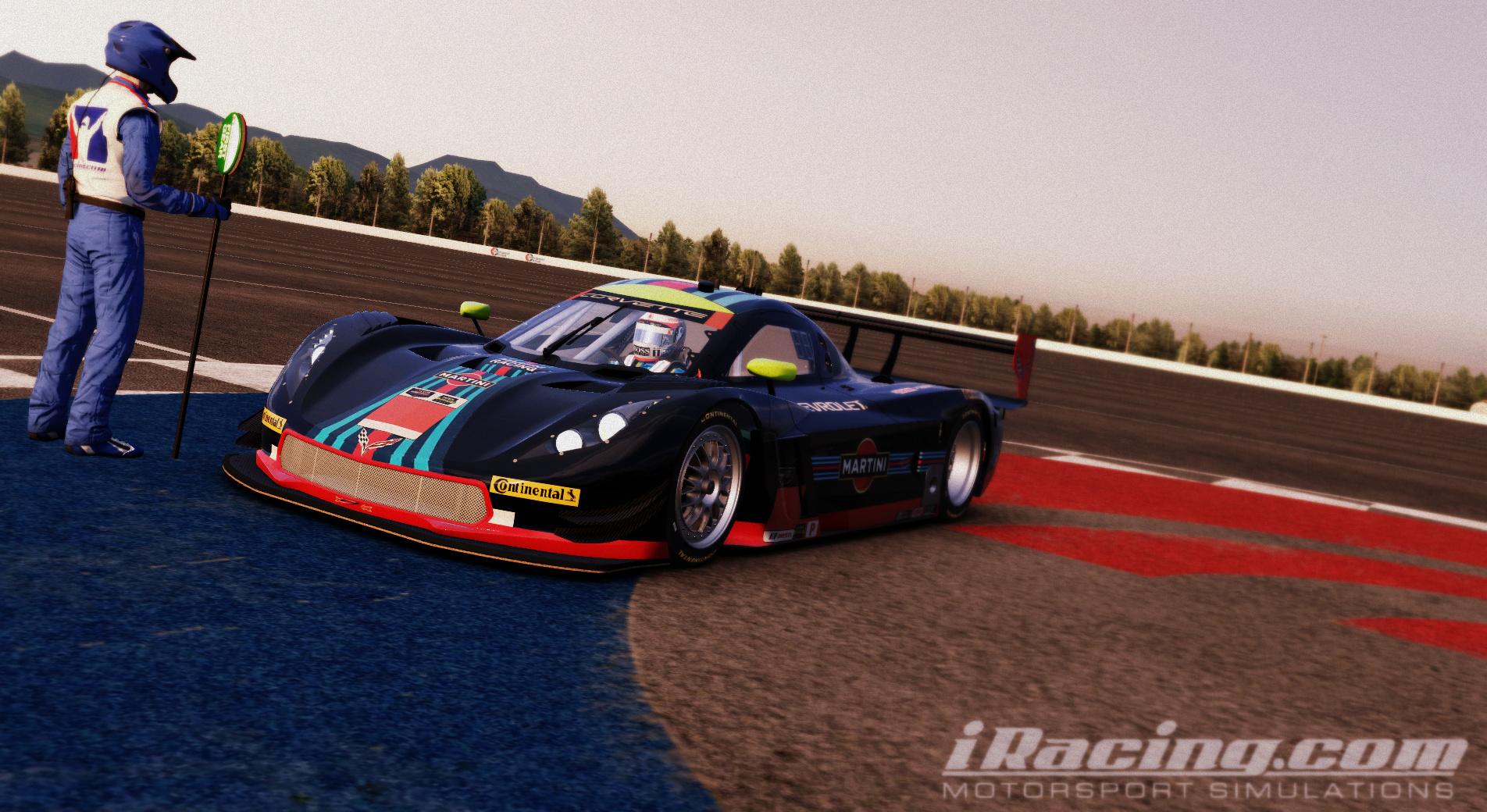 Chevrolet Corvette C7 Daytona Prototype Martini Racing (black) by ...