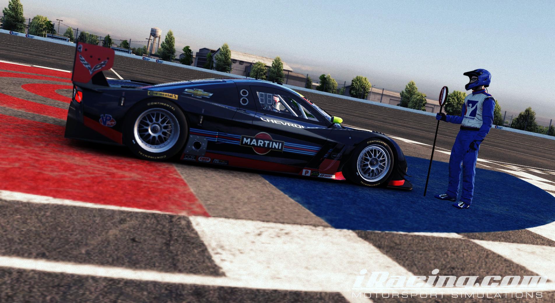 Chevrolet Corvette C7 Daytona Prototype Martini Racing (black) by ...