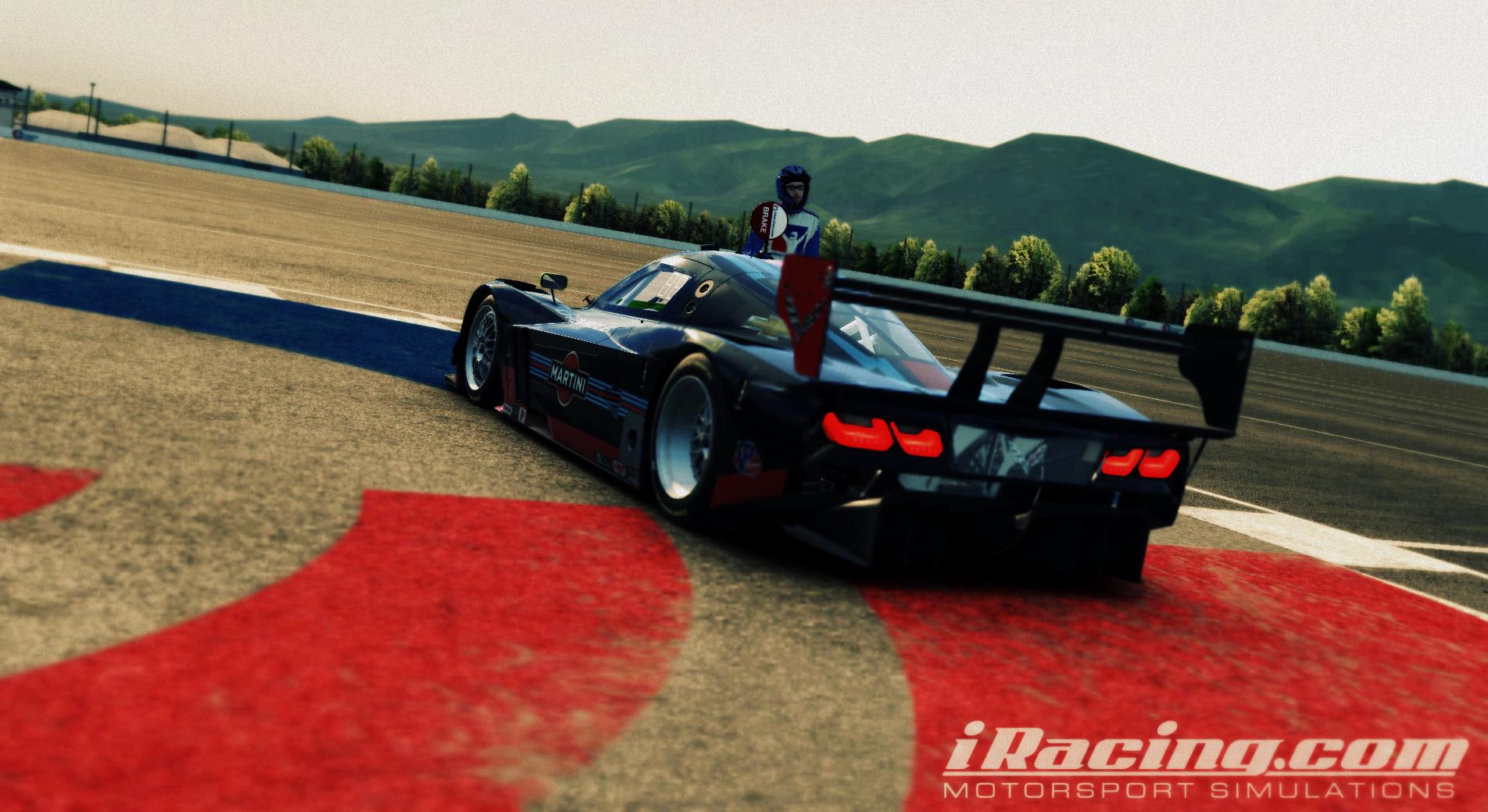 Chevrolet Corvette C7 Daytona Prototype Martini Racing (black) by ...