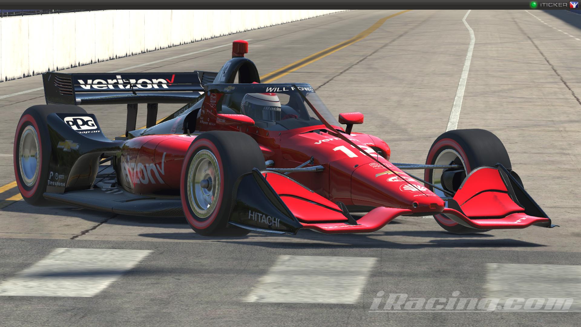 Will Power #12 Verizon 2022 NTT Indycar Series by Ryan Broderick ...