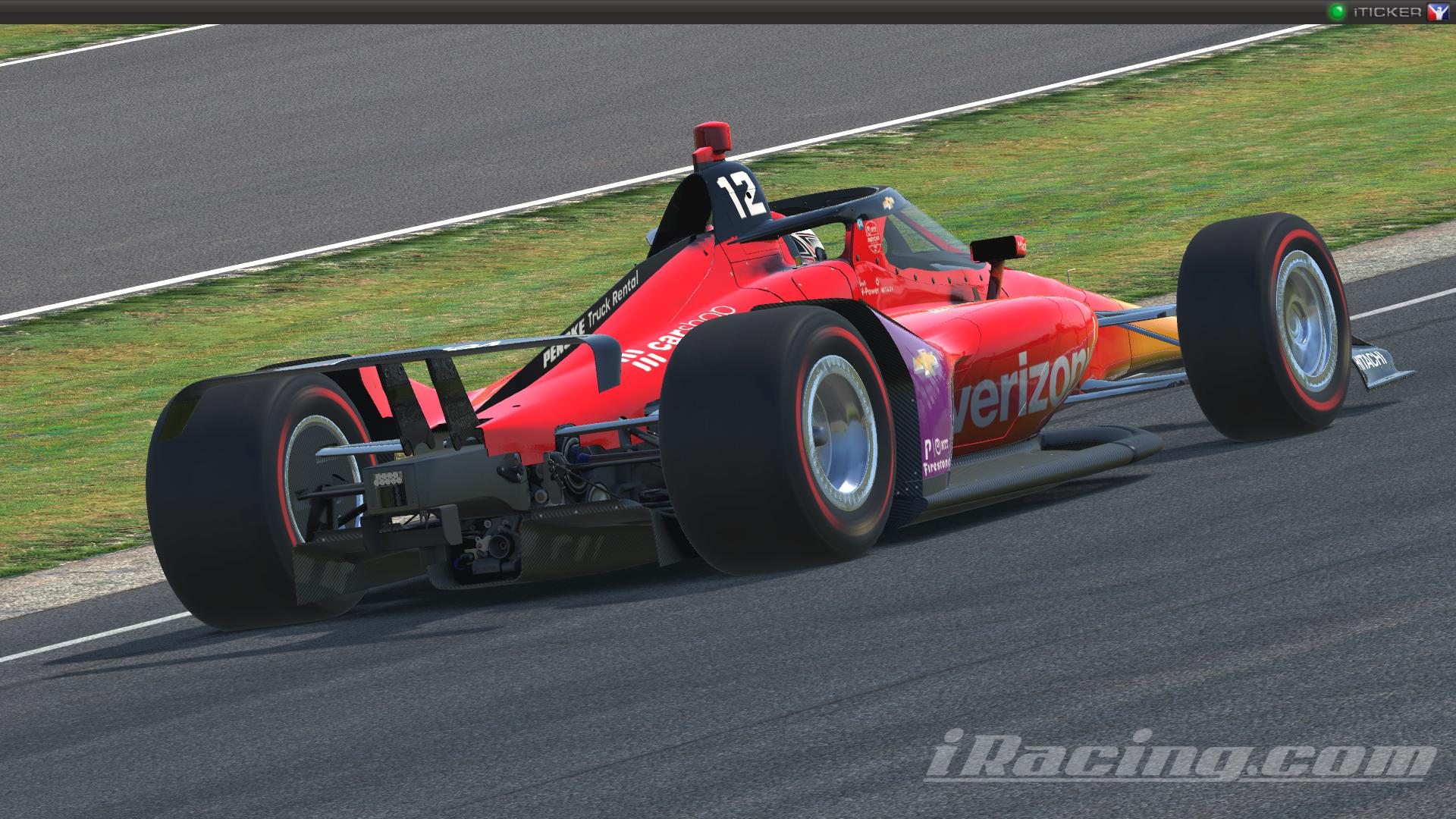 Will Power #12 Verizon Ultra Wideband 2022 NTT Indycar Series With ...