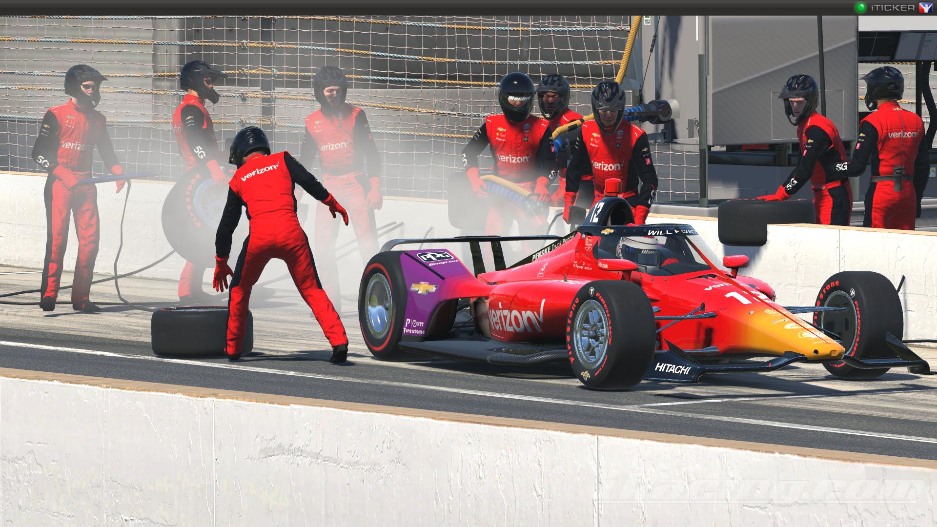 Will Power #12 Verizon V3 2022 NTT Indycar Series by Ryan Broderick ...