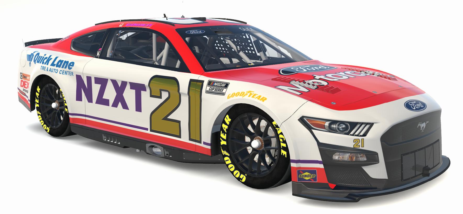 GOWEN Wood Brothers Racing NZXT NEW iRacing Series concept Next Gen ...