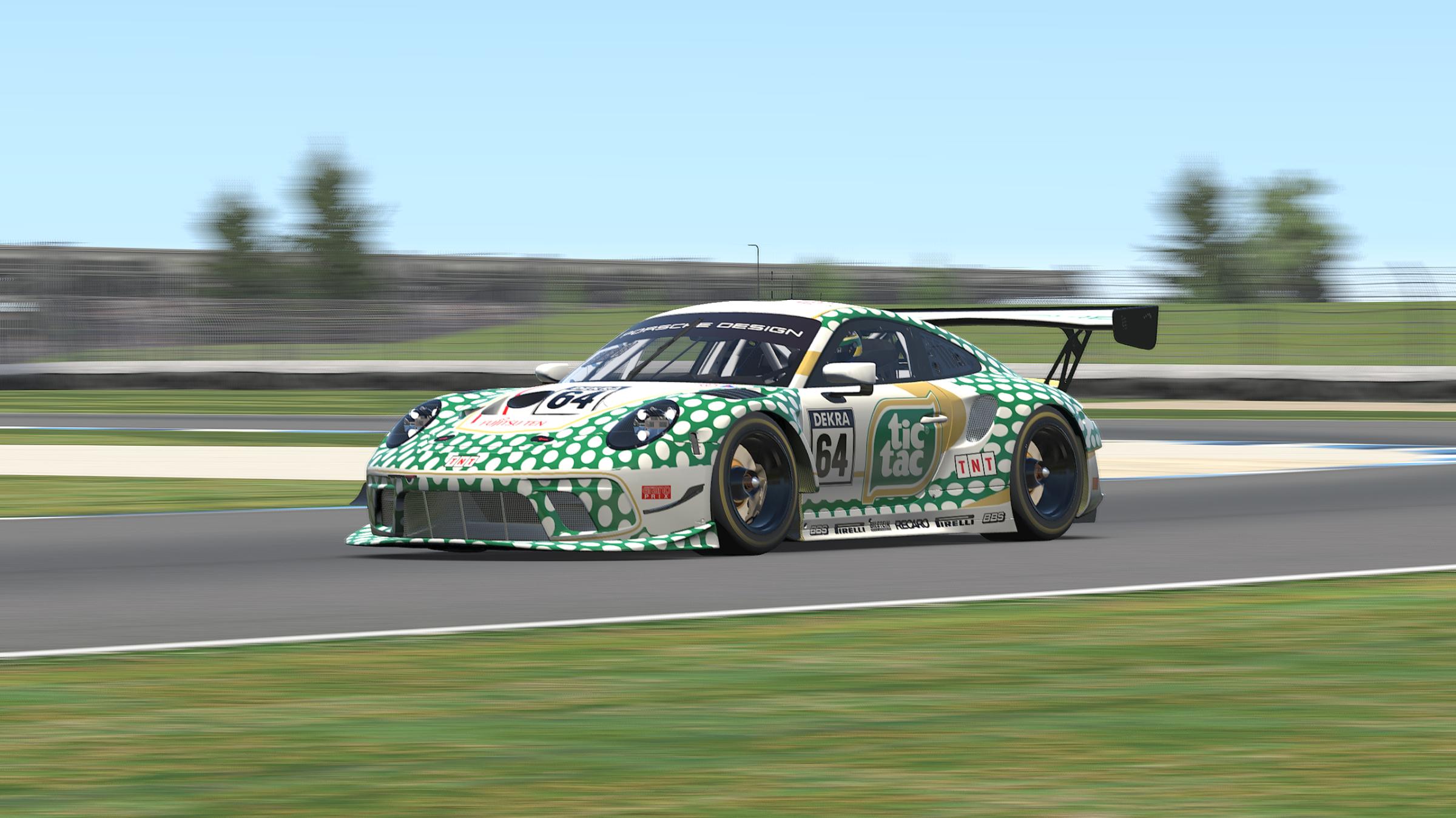 (WS) TICTAC GT3 R by Wesley Benjamin - Trading Paints