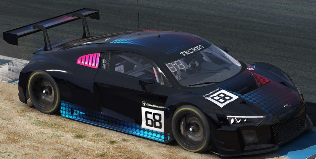 Audi GT3 R8 LMS - Techno by Georgeo Hieblinger - Trading Paints