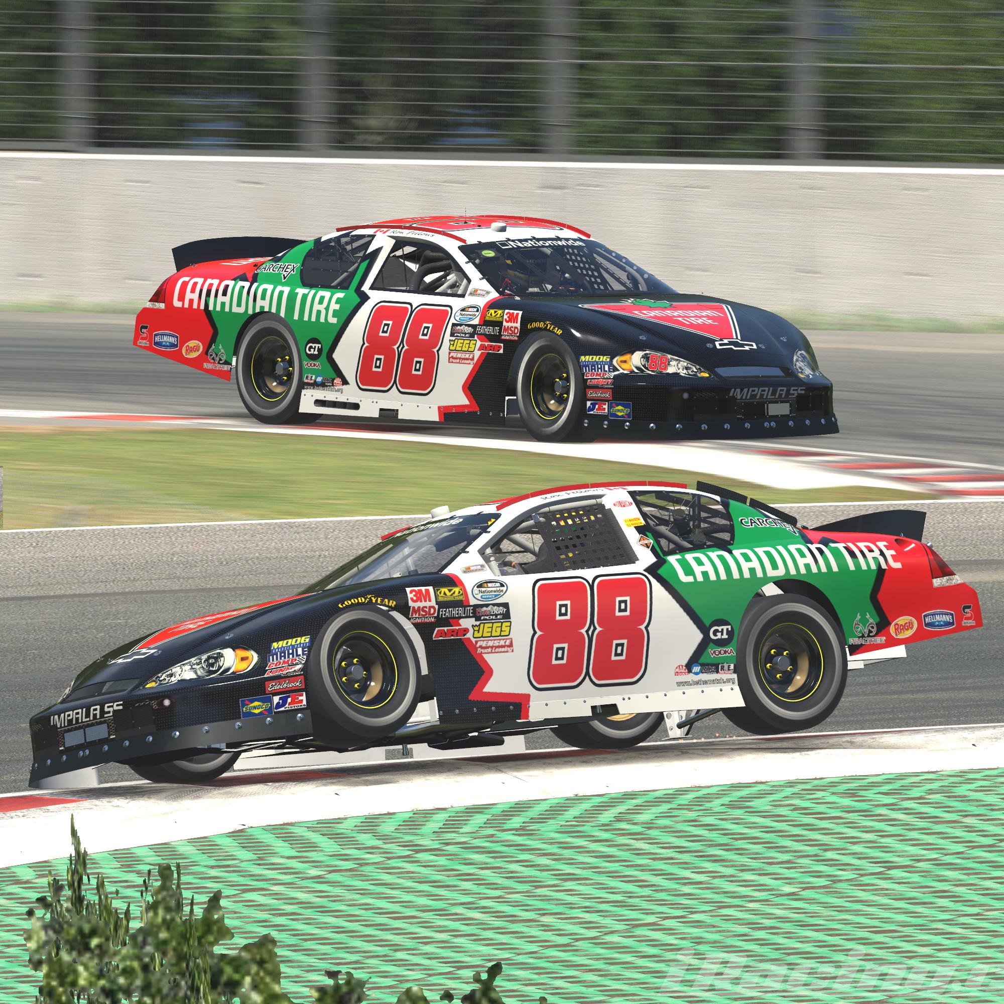 Ron Fellows 2010 Canadian Tire NASCAR Nationwide Series Car by Wesley ...