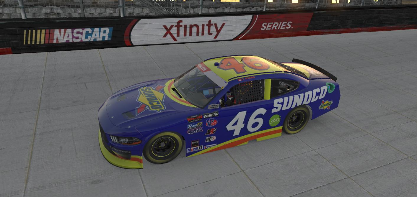 2022 Sunoco Ford Mustang #46 TP Racing by Thomas Pourrain - Trading Paints