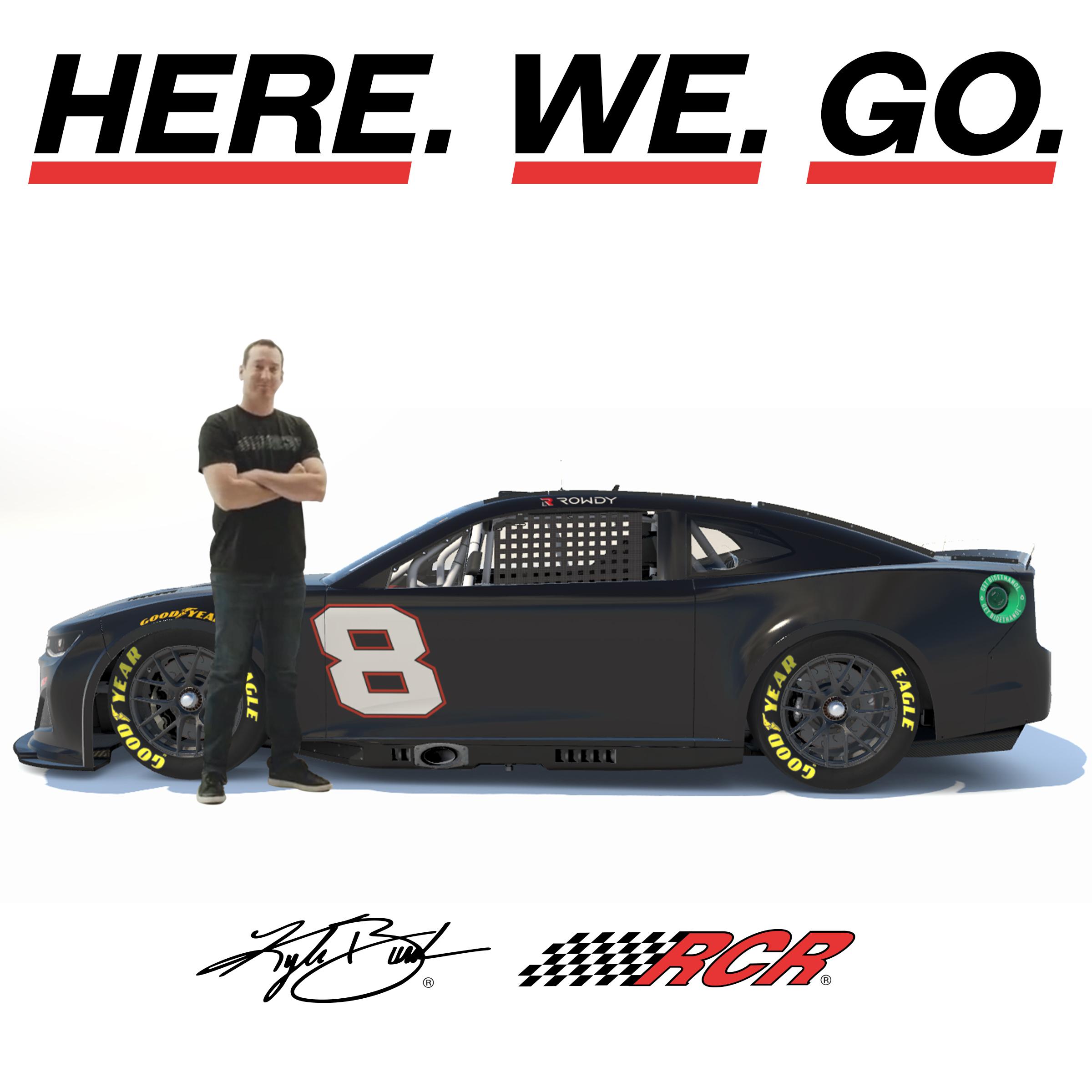 2023 Kyle Busch RCR Announcement Chevrolet Camaro ZL1 by Brantley Roden ...