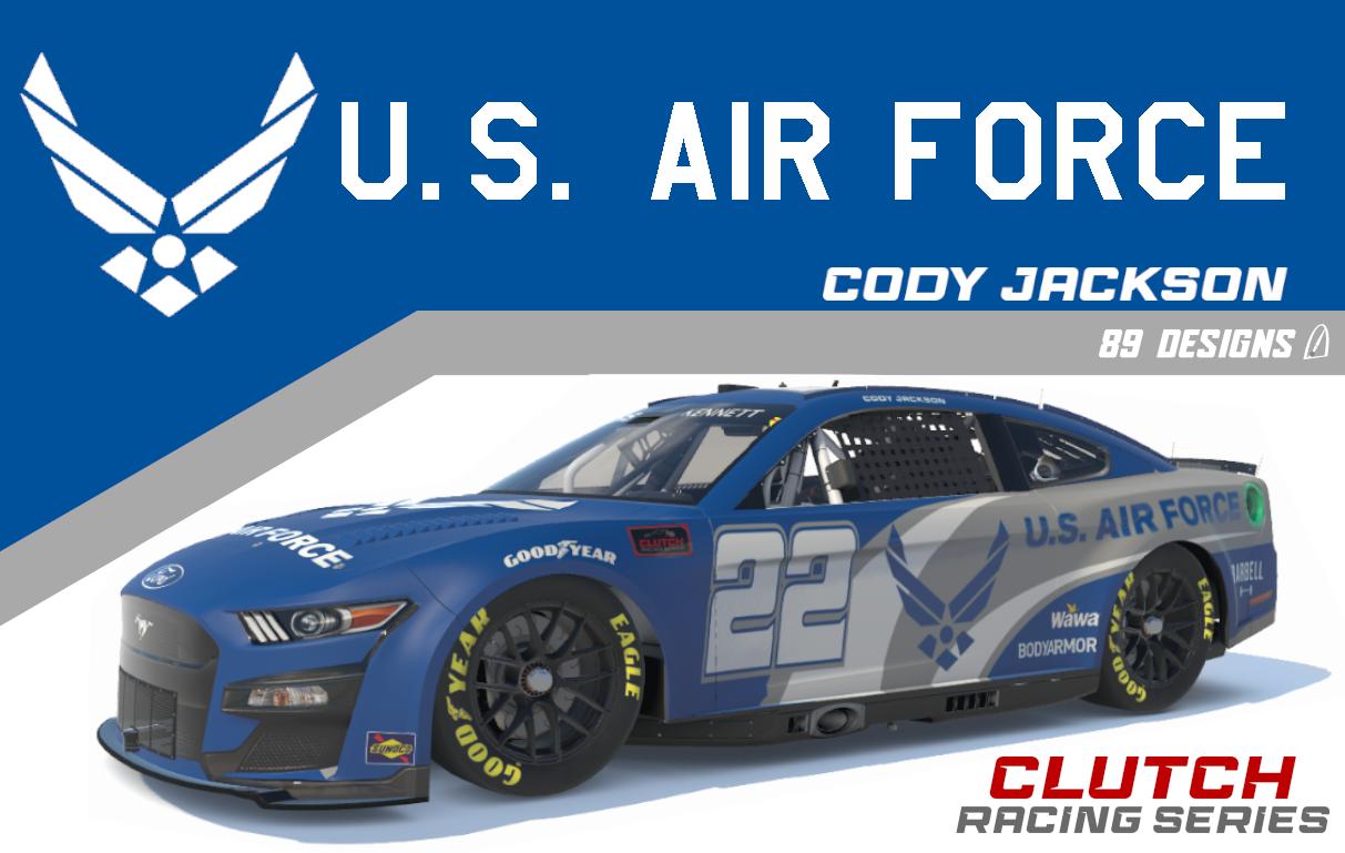 U.S Air Force Ford Mustang by Alec Kennett - Trading Paints