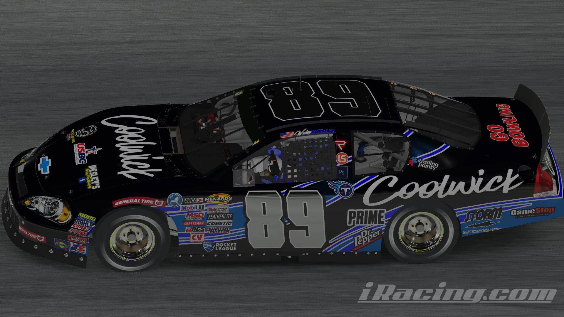 #89 Coolwick ARCA Menards by Wesley Strait - Trading Paints