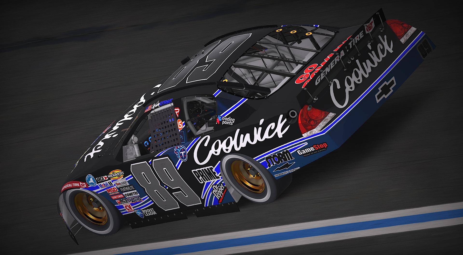 #89 Coolwick ARCA Menards by Wesley Strait - Trading Paints