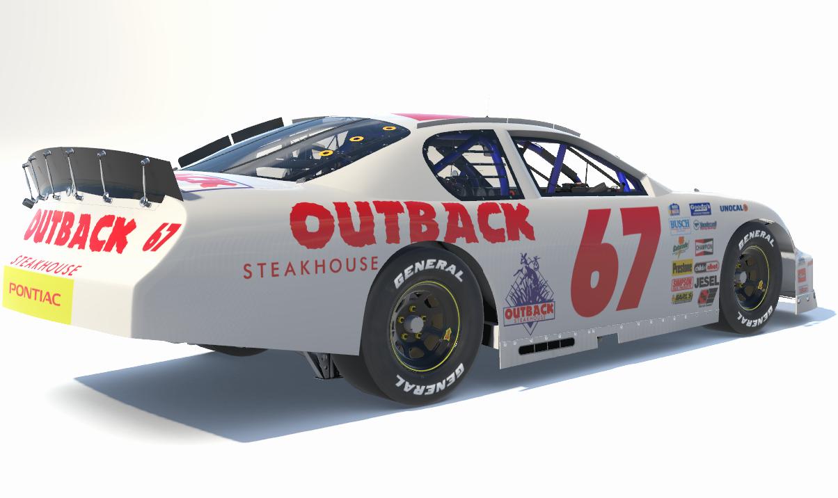 Jeff Gordon 1990 Outback Pontiac No Number by Luke Breitschopf ...