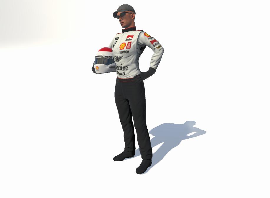 1995 B.Rahal - Miller Genuine Draft Suit by Thomas Nolden - Trading Paints