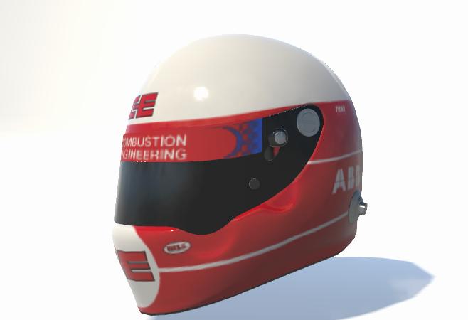 1995 T.Fabi - Helmet by Thomas Nolden - Trading Paints