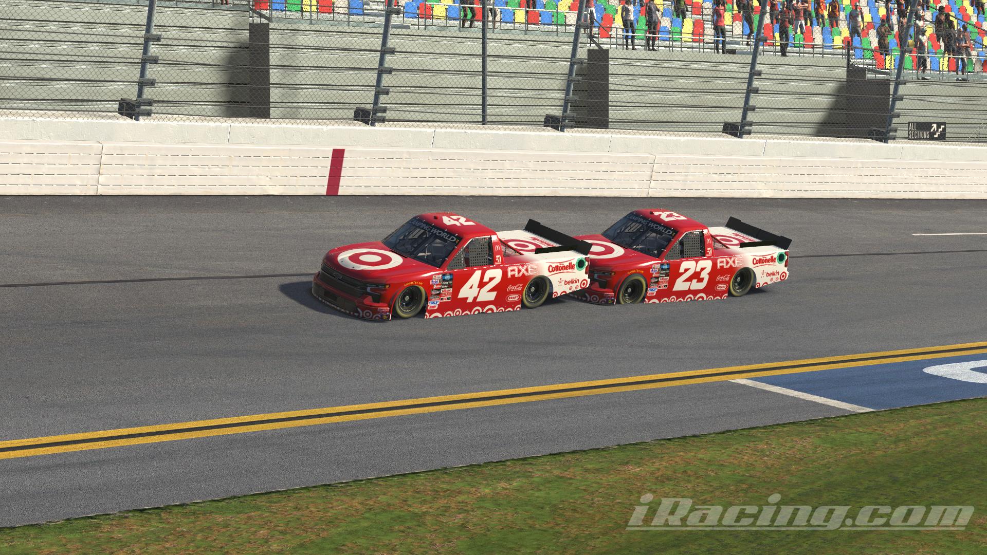 #42 (No Number) Target Silverado by Ardell Allen - Trading Paints