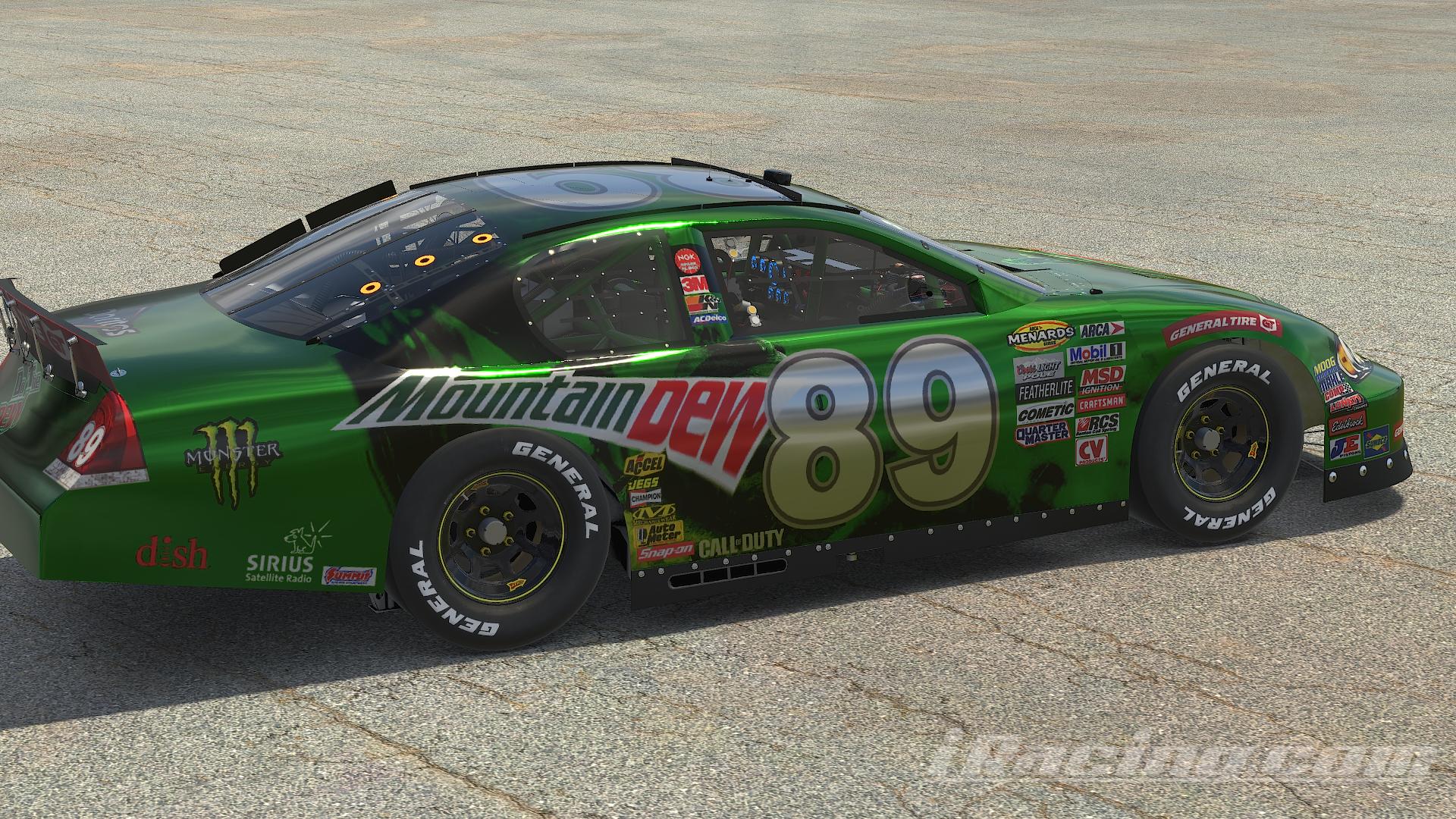 Mountain Dew ARCA Menards Chevy Impala by Ted Glenn - Trading Paints