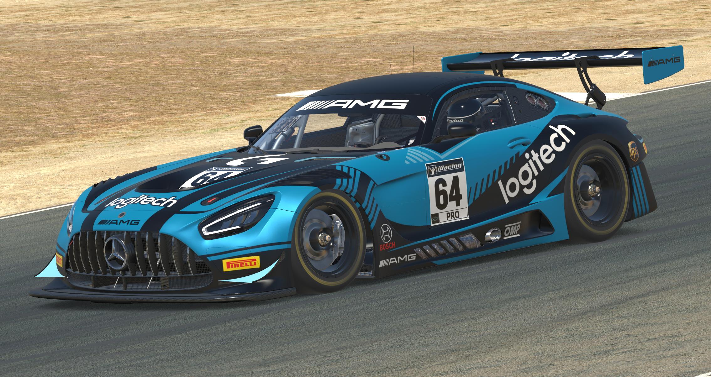 Logitech Mercedes AMG GT3 by Steve J Cass - Trading Paints