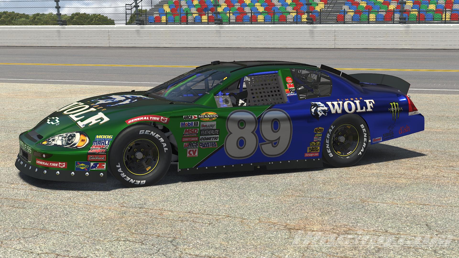 Timber Wolf Tobacco ARCA Menards Chevy Impala by Ted Glenn - Trading Paints