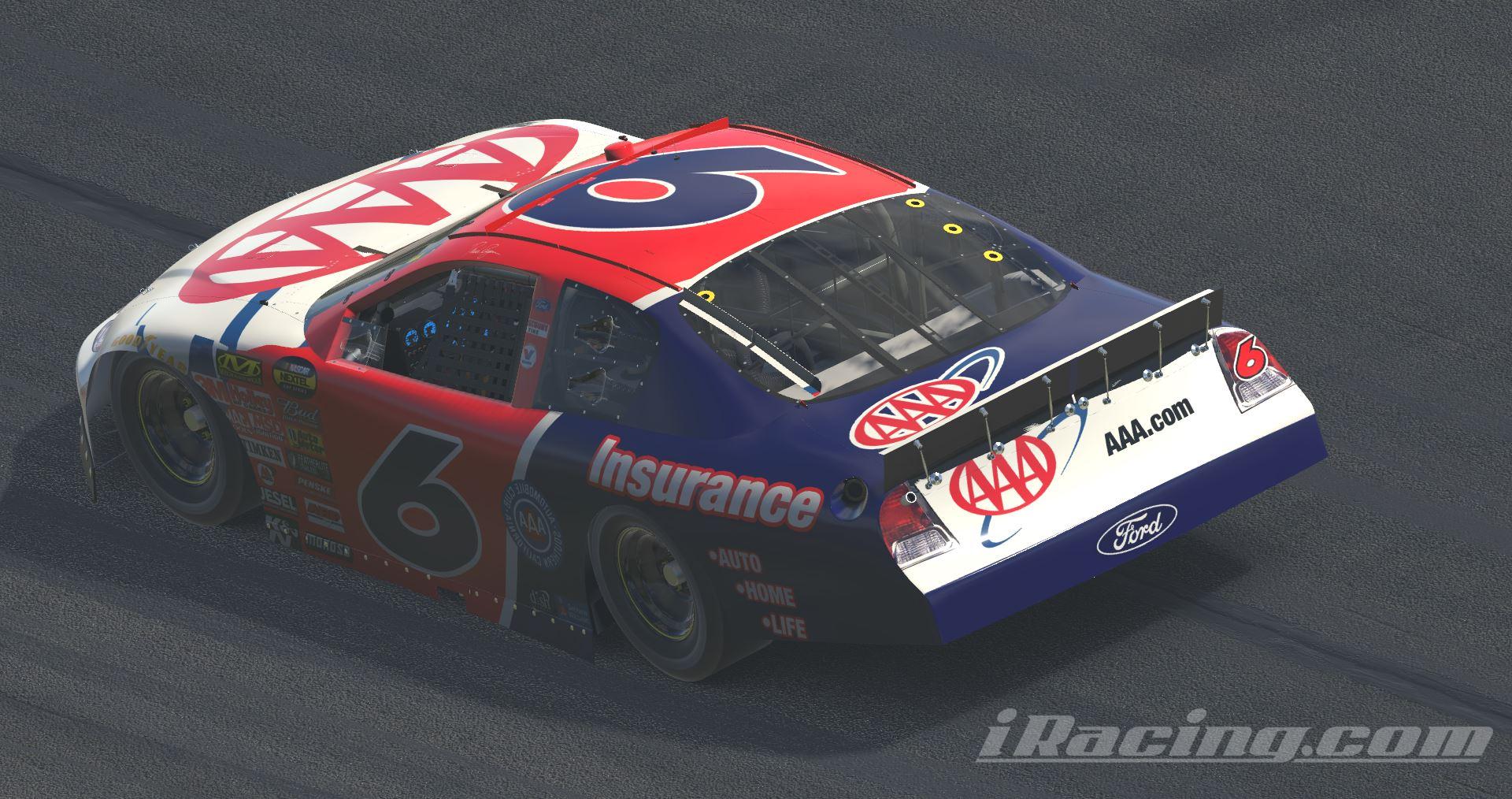 David Ragan#6 AAA Ford by Brandon Tregembo - Trading Paints