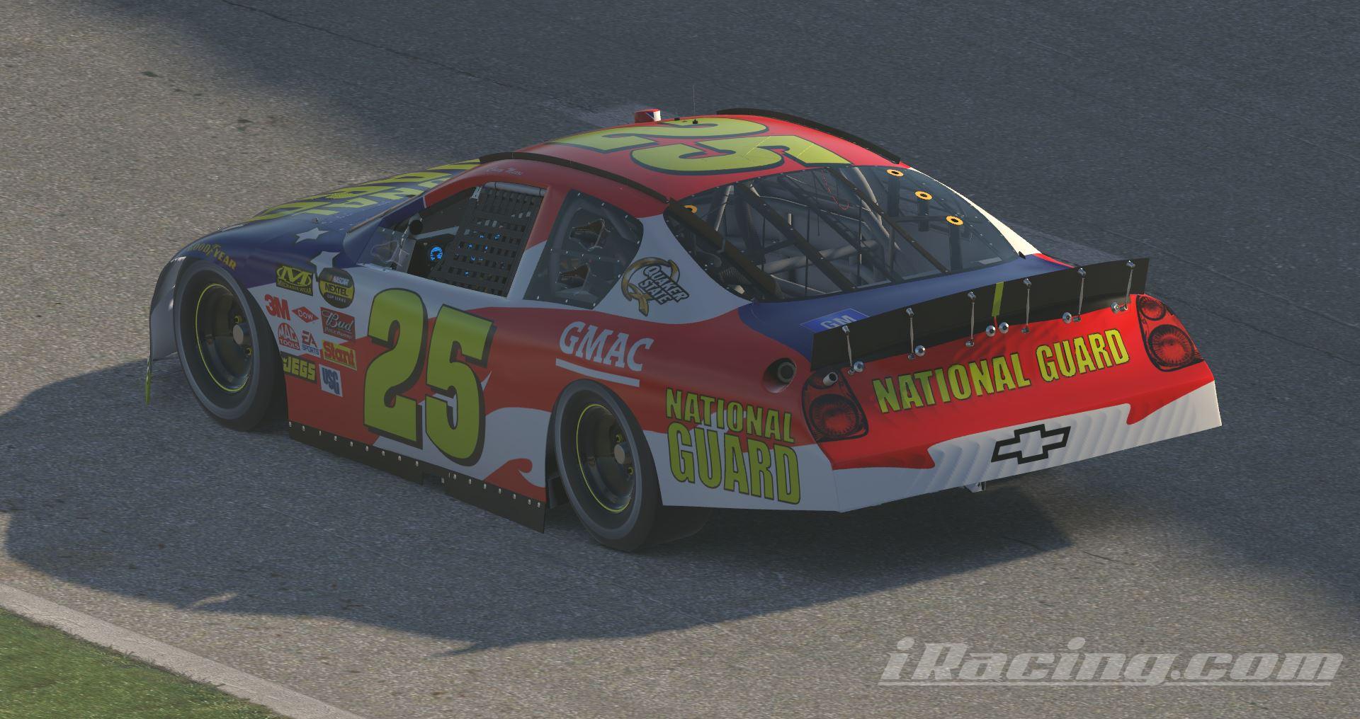 Casey Mears #25 National Guard Chevy by Brandon Tregembo - Trading Paints