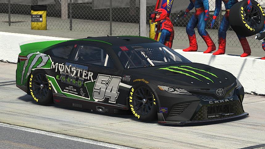 #54 Monster Energy - Brandon Berrier by Jay Gimbel - Trading Paints