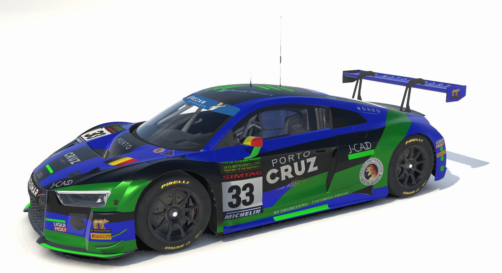 RP MOTORSPORT R8 LMS by Porto Cruz by Pieter Cuypers - Trading Paints