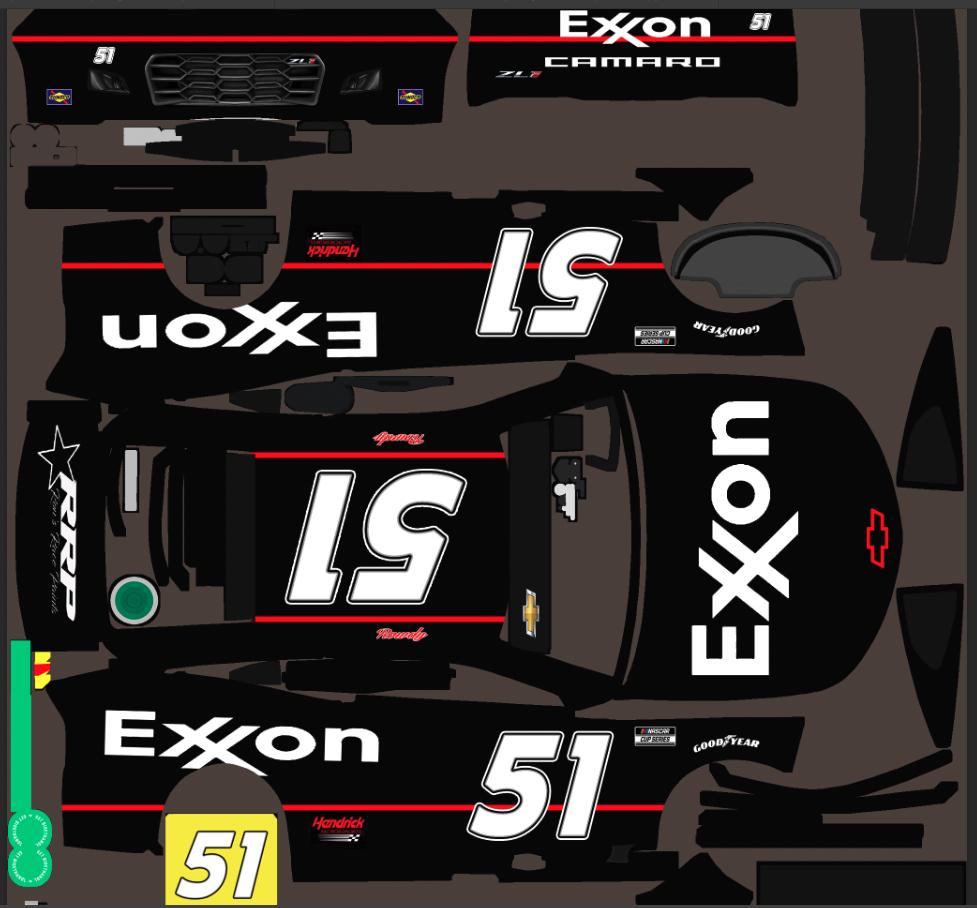 RowdyExxon51 by Ron Morris J. - Trading Paints