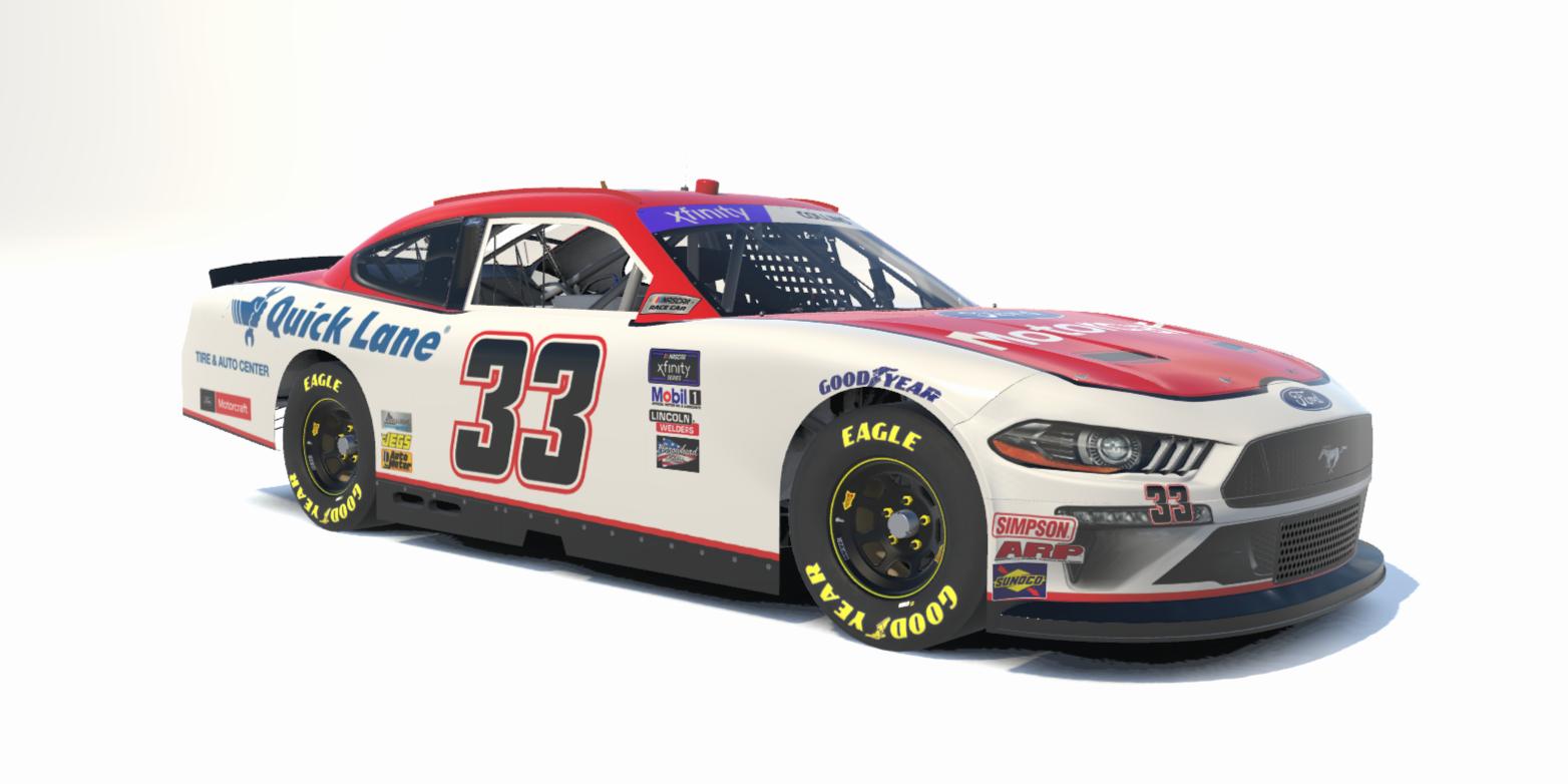 Ford Motorcraft Xfinity Mustang by Scott D Collins - Trading Paints