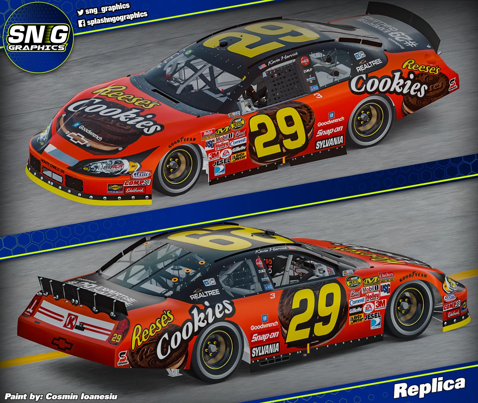 Kevin Harvick 2006 Reeses Cookies Phoenix #29 by Cosmin I. - Trading Paints