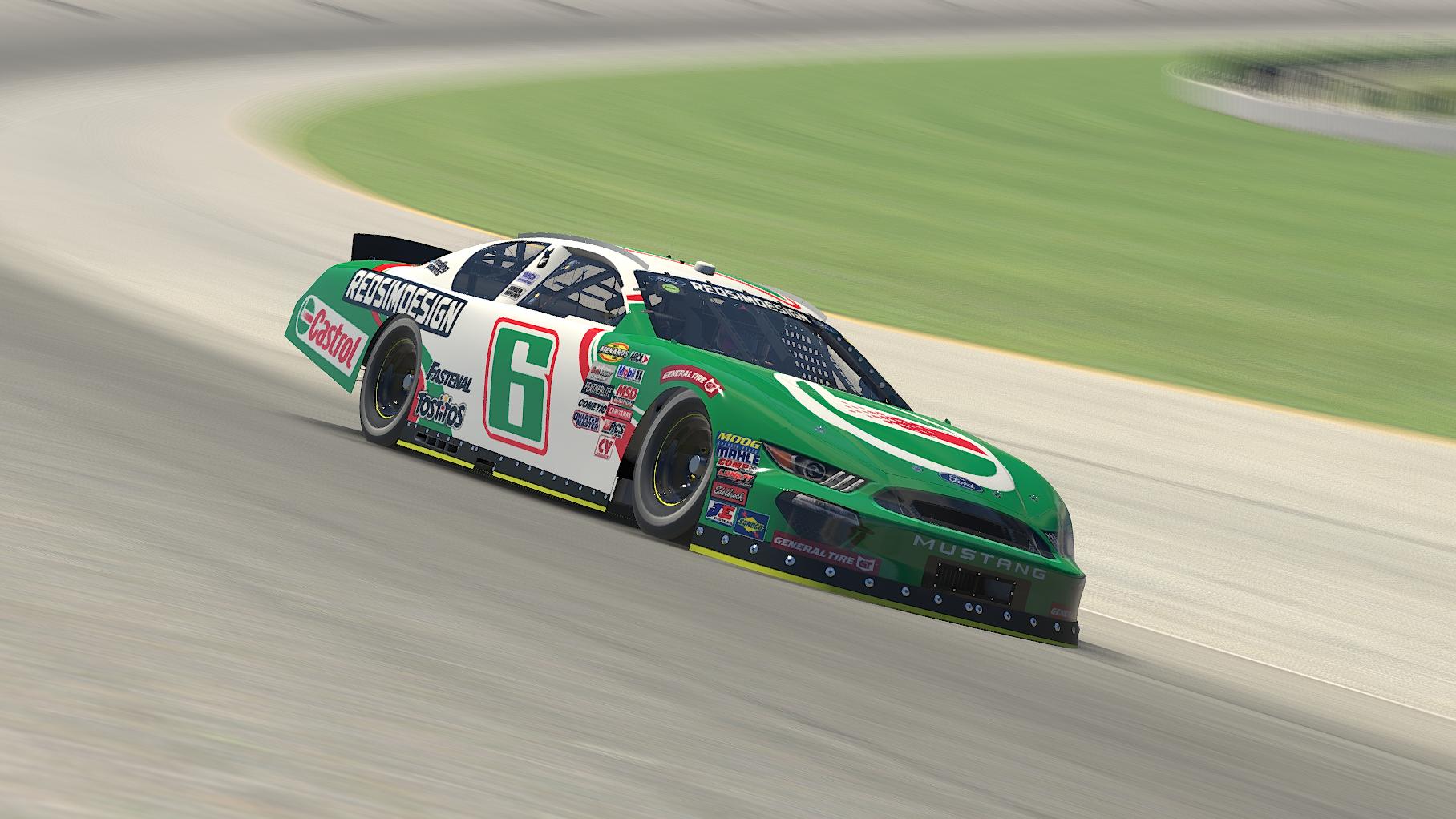 Castrol Ford Mustang Custom #6 by Blaine Sparling - Trading Paints