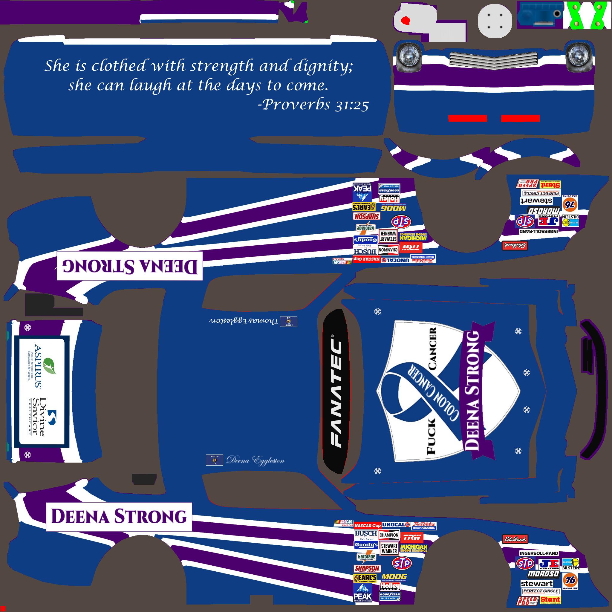 Deena Strong street stock by Thomas Eggleston - Trading Paints