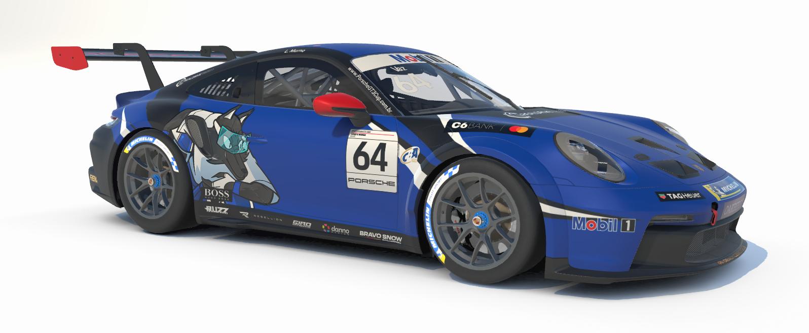 Lucas Murno | Porsche Cup 992 2022 by Danilo Vaz - Trading Paints