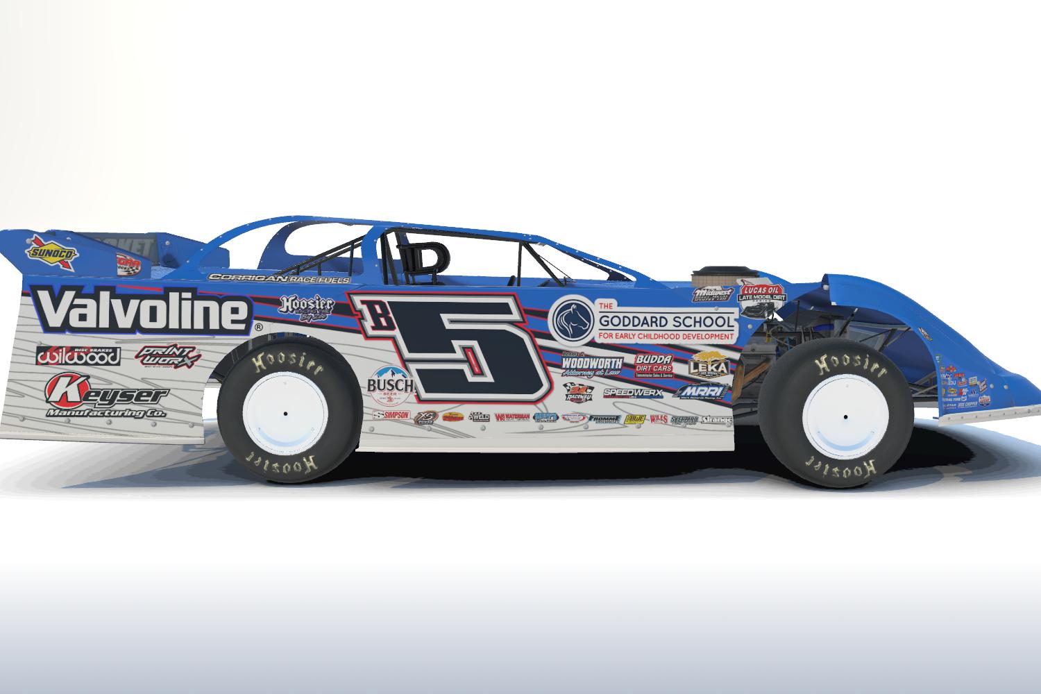 Brandon Sheppard, #B5 (Sheppard Racing) by DJ Hores - Trading Paints