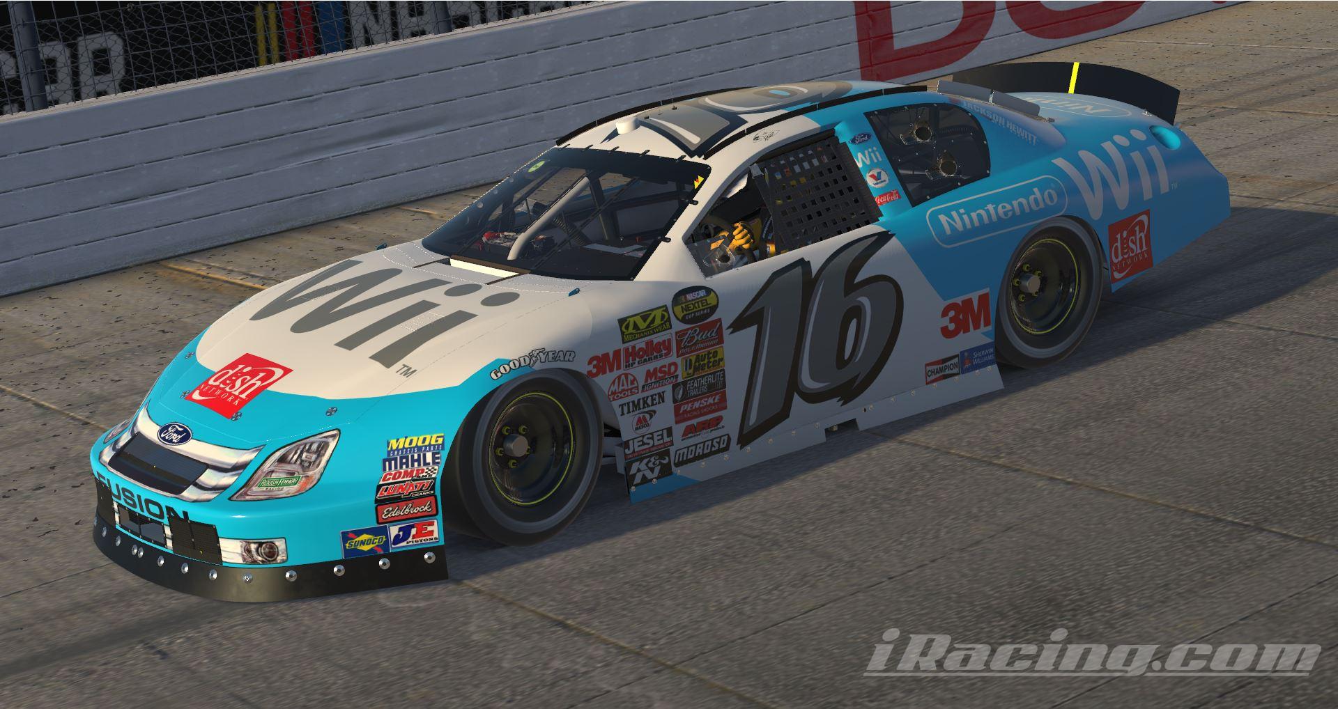 Greg Biffle #16 Wii Ford Fusion by Brandon Tregembo - Trading Paints