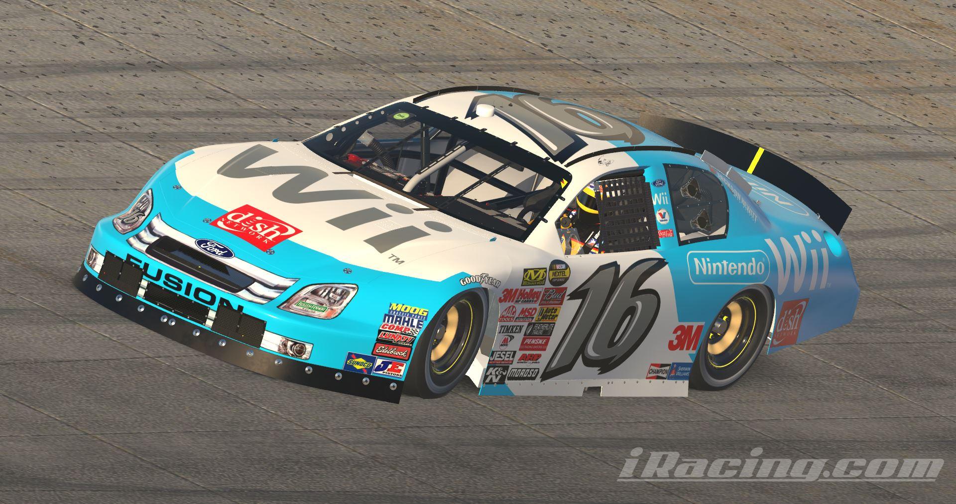Greg Biffle #16 Wii Ford Fusion by Brandon Tregembo - Trading Paints