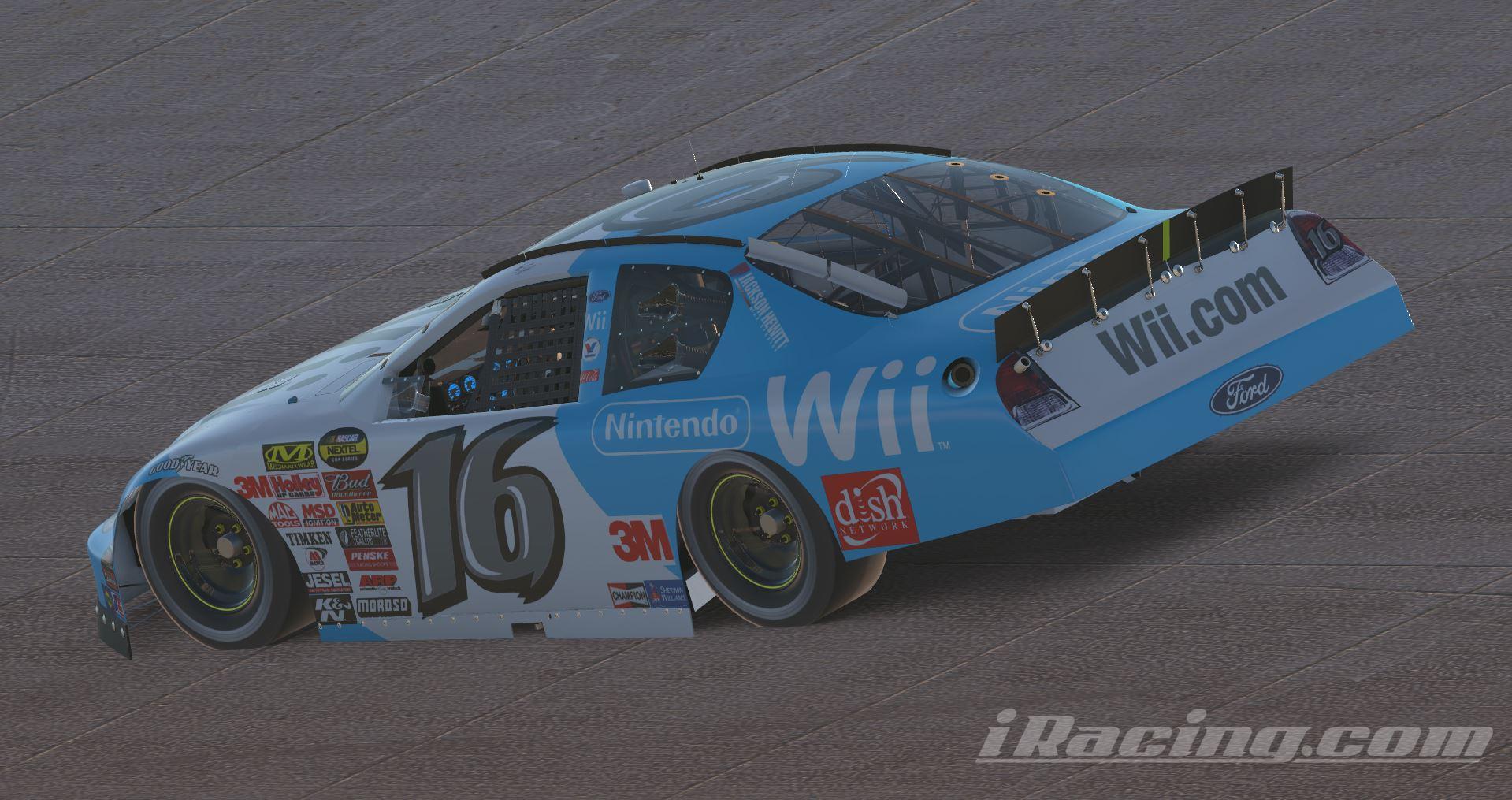 Greg Biffle #16 Wii Ford Fusion by Brandon Tregembo - Trading Paints
